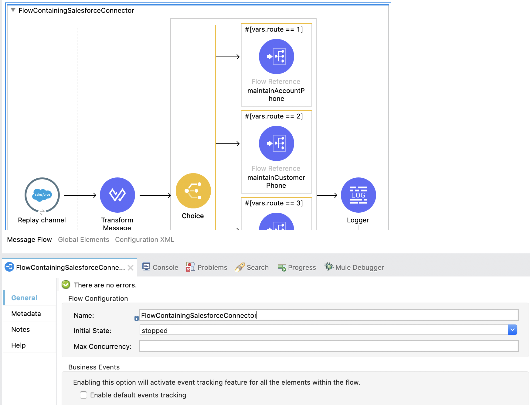 How to configure flows when using Salesforce Connector and static IP in ...