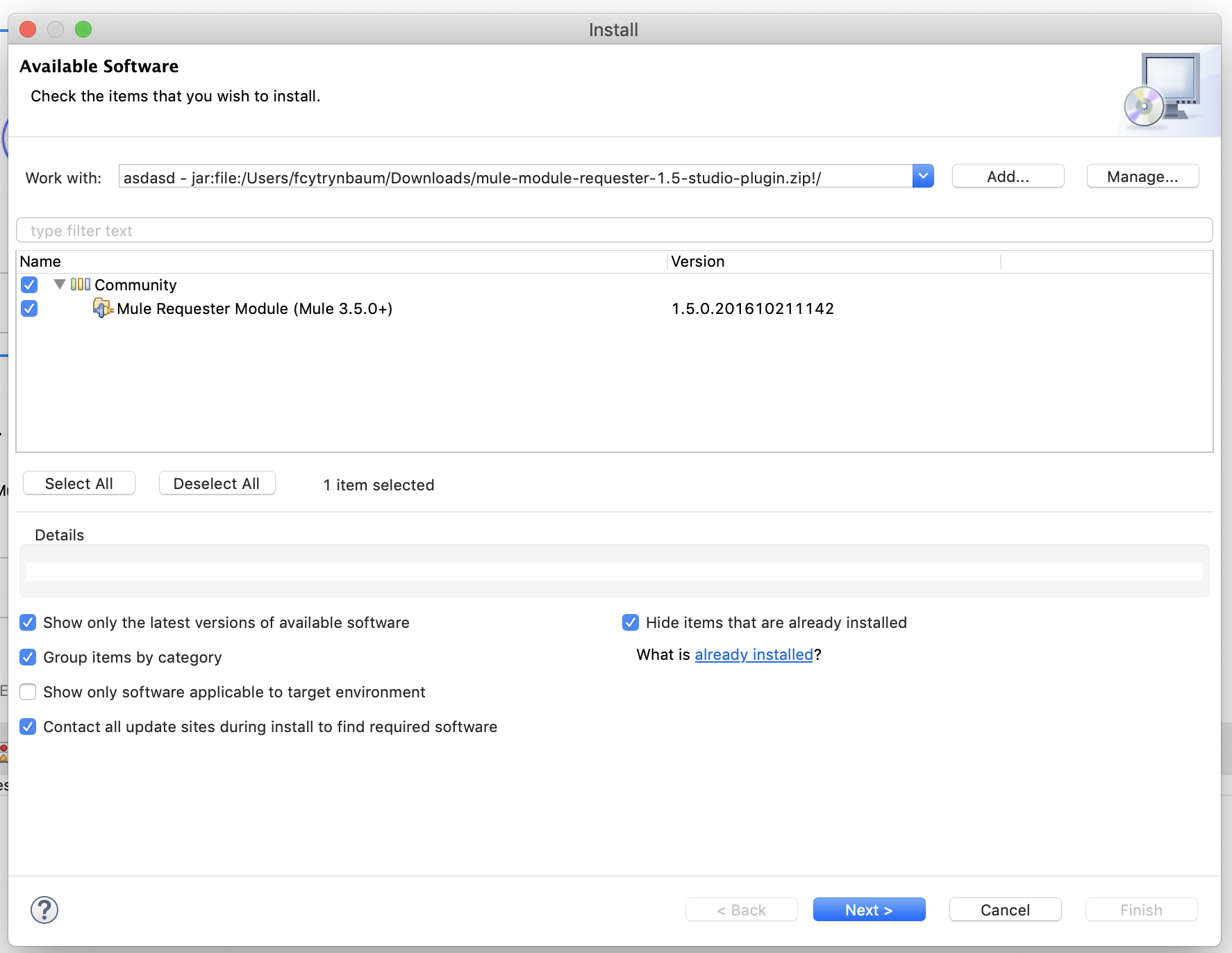 Mule Requester - Retrieve JMS messages - Mule 3 | MuleSoft Help Center