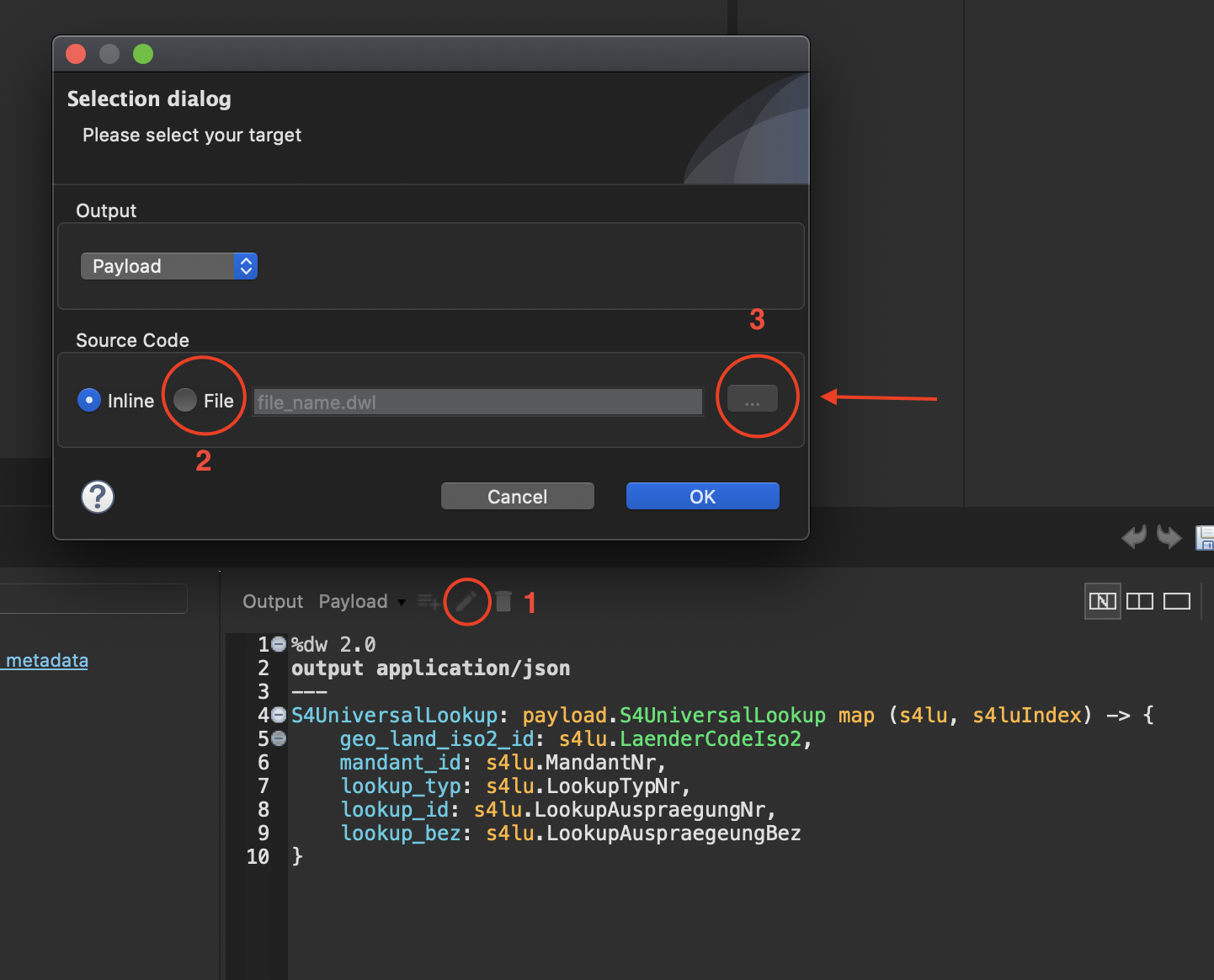 Externalize a DataWeave Script in Mule 4 Project | MuleSoft Help Center